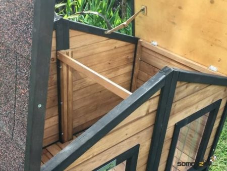 Coops And Cages Duplex Dog House