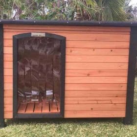 Den Extra, Extra Large Timber Dog Kennel - Coops And Cages