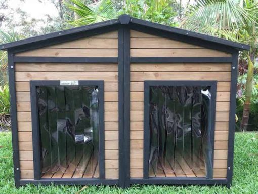 Den Extra, Extra Large Timber Dog Kennel - Coops And Cages