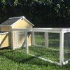 Yellow Cottage Chicken Coop by Coops and Cages