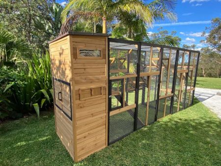 Buy The Greta Outdoor Cat House And Run Australia