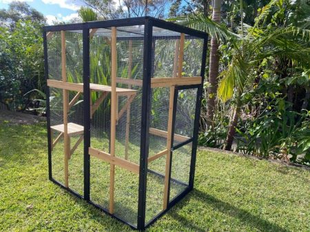 Buy The Greta Outdoor Cat Run Australia - Coops & Cages