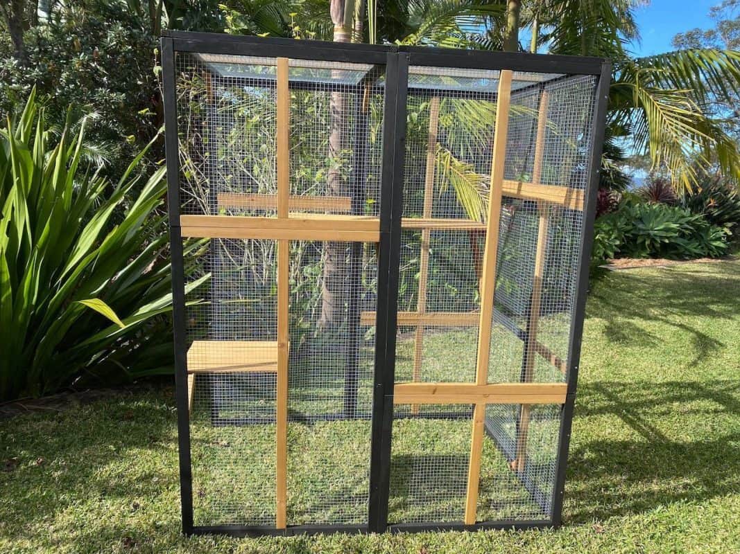 Buy The Greta Outdoor Cat Run Australia - Coops & Cages