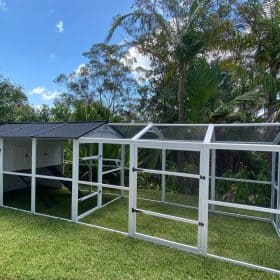 Large Castle Cat Run - Coops & Cages