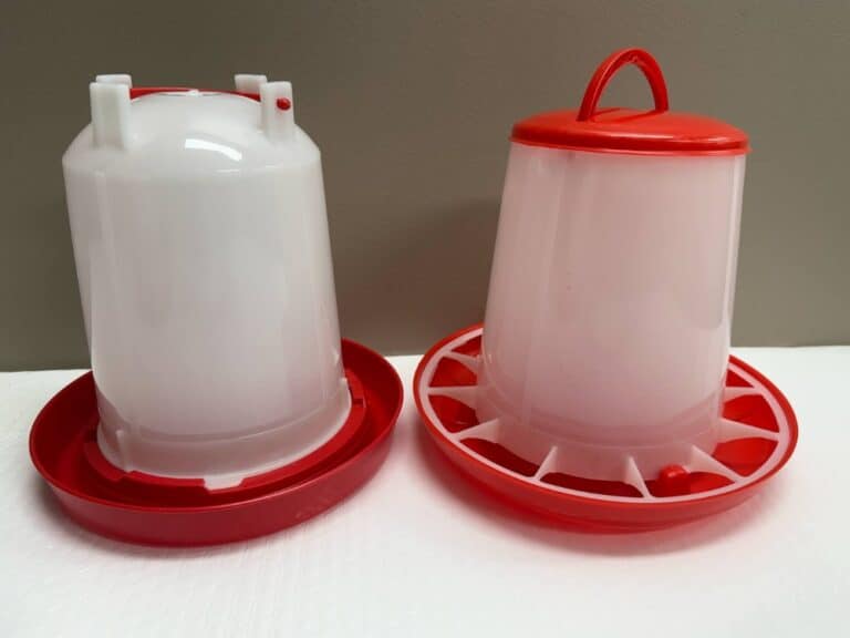 3L Plastic Chicken Feeder And Drinker Combo